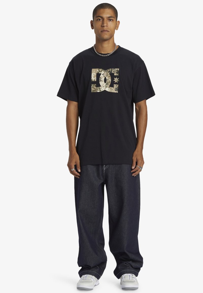 DC Shoes STAR FILL UNISEX - Printtipaita - black/musta - Zalando.fi