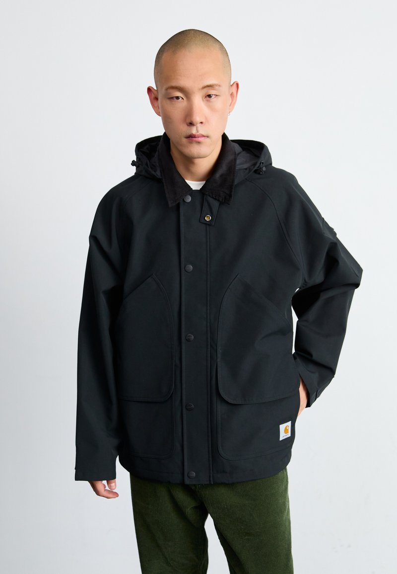 Carhartt WIP CLARTON JACKET - Summer jacket - black - Zalando