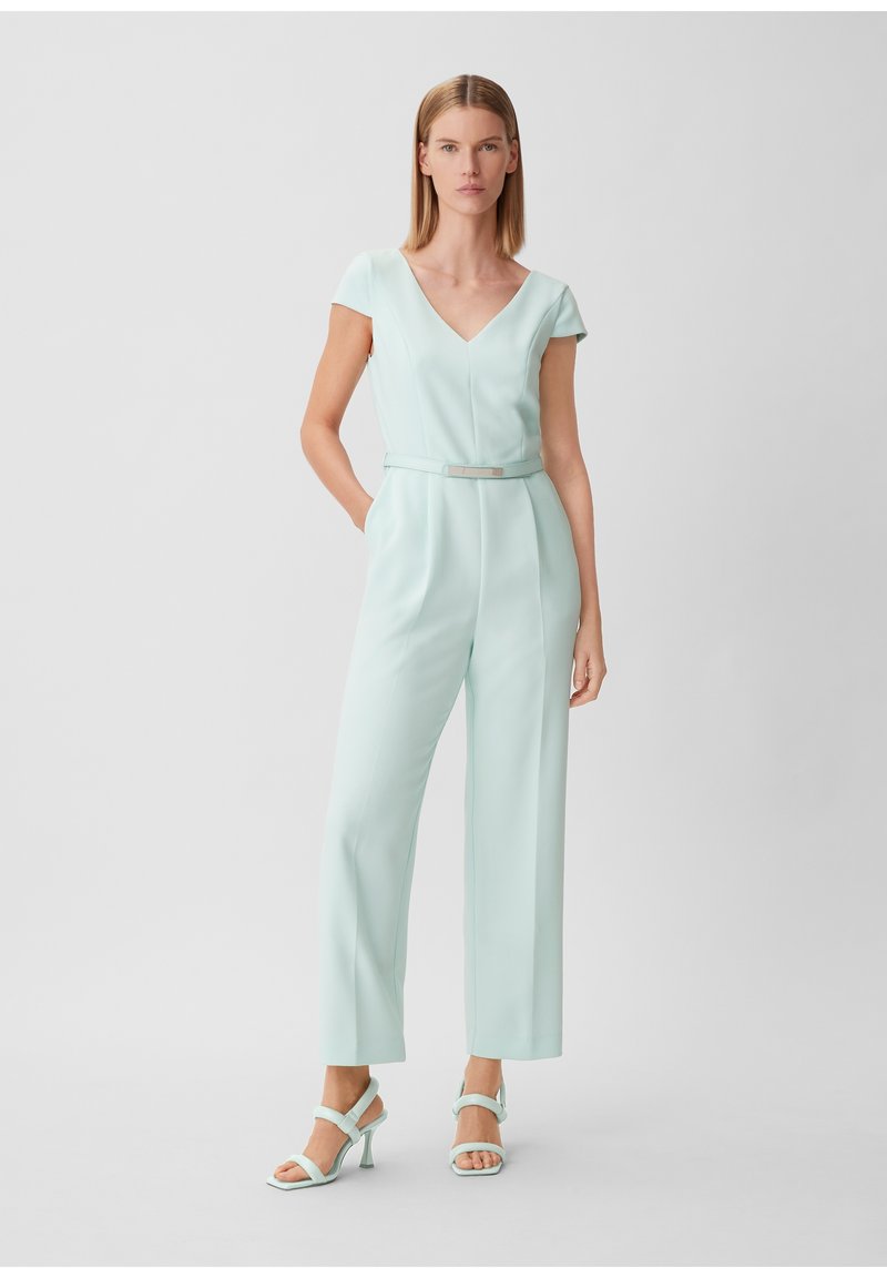 comma OVERALL - Jumpsuit - pastelltürkis/mint - Zalando.de