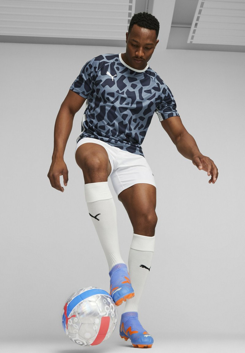 Puma TEAMLIGA MULTISPORT GRAPHIC - Camiseta deportiva - navy china blue ...