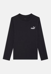 Puma LOGO LONG SLEEVE UNISEX - Maglietta a manica lunga - black/nero ...