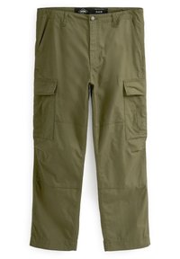 Next RELAXED FIT RIPSTOP - Pantalones cargo - khaki green/verde - Zalando.es