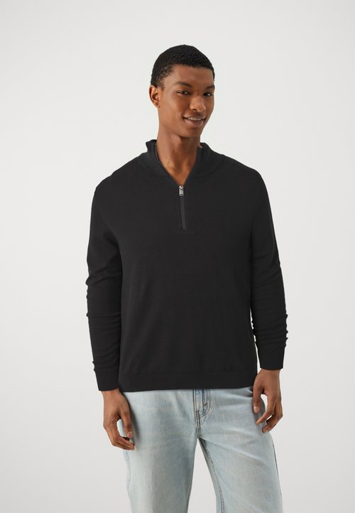 Buratti Fleece trui - black/zwart - Zalando.be