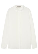 Falconeri BLOUSE WITH COLLAR - Skjorta - bianco/vit - Zalando.se
