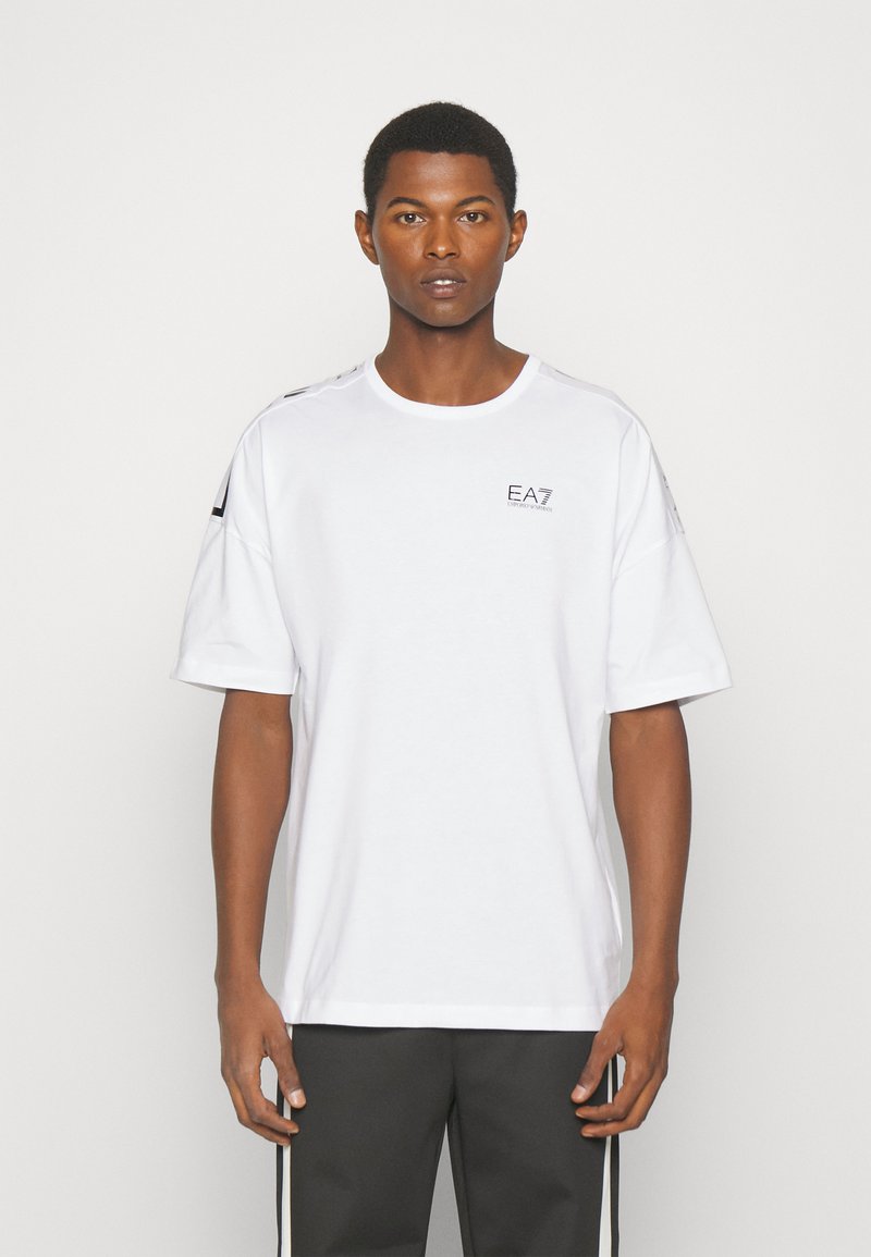 EA7 Emporio Armani T-Shirt print - bianco/weiß - Zalando.ch