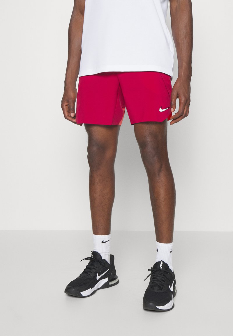 Nike Performance COURT SLAM SHORT NY - Sports shorts - noble red ember ...