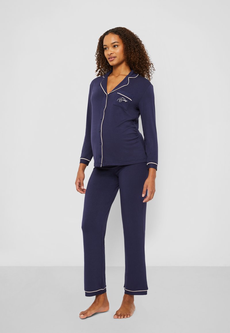 LASCANA VIVANCE MATERNITY - Pyjamas - navy/dark blue - Zalando.ie