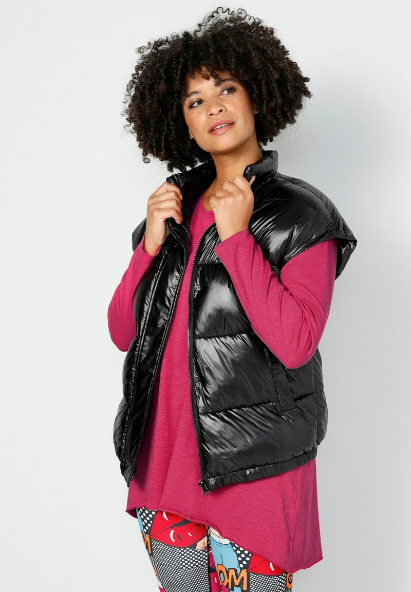 Angel of Style Weste - black/schwarz - Zalando.ch