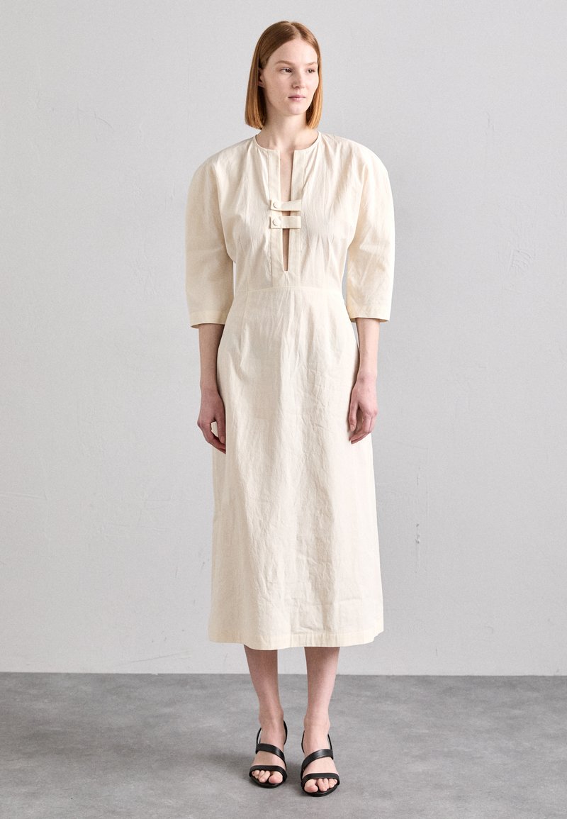 Fête Impériale MUMTAZ DRESS - Day dress - écru/off-white - Zalando.ie