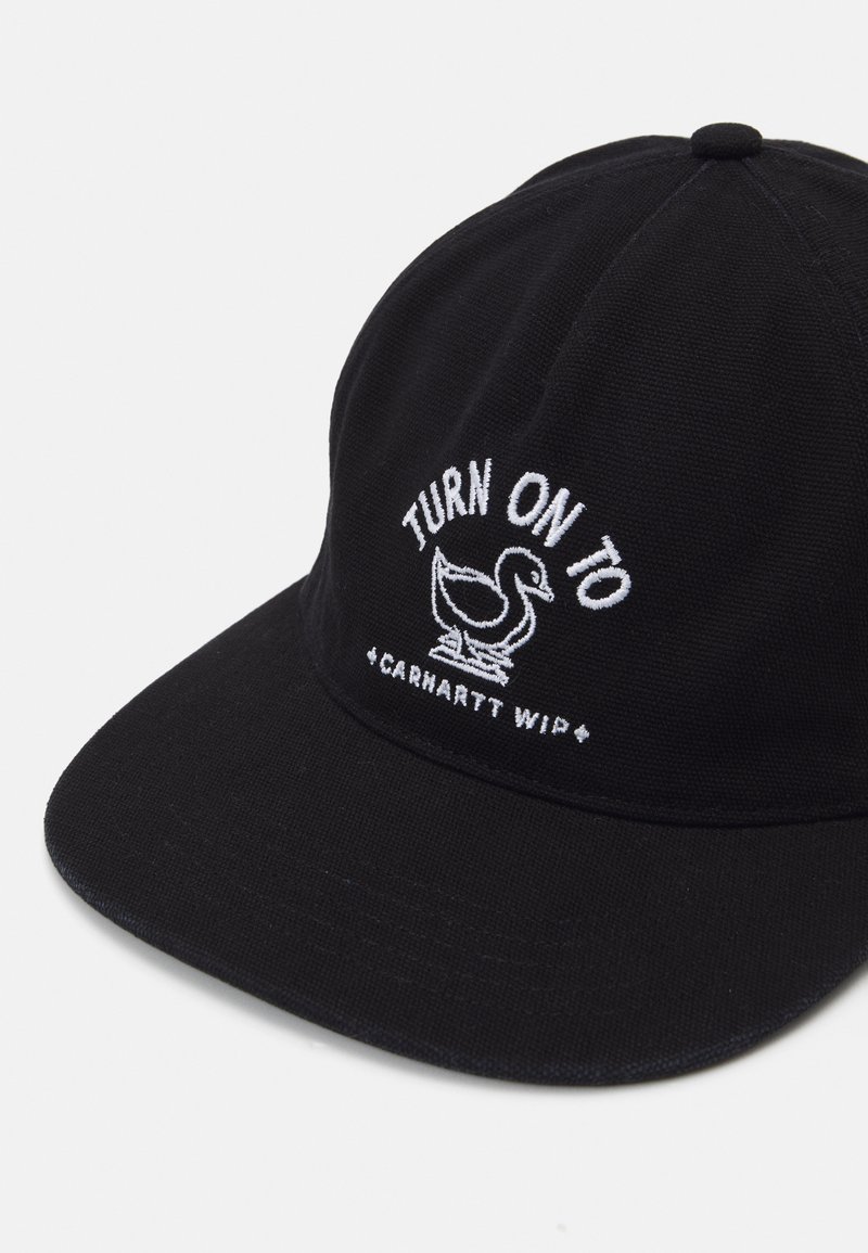Carhartt WIP STAMP UNISEX - Caps - black/white/sort - Zalando.dk