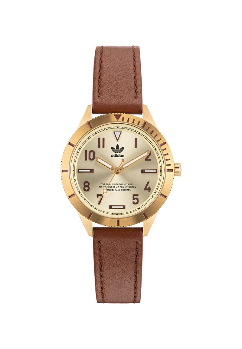 adidas Originals EDITION THREE SMALL - Watch - tan/beige/tan - Zalando