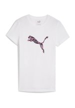 Puma GRAPHICS CAT - T-Shirt print - white/weiß - Zalando.de