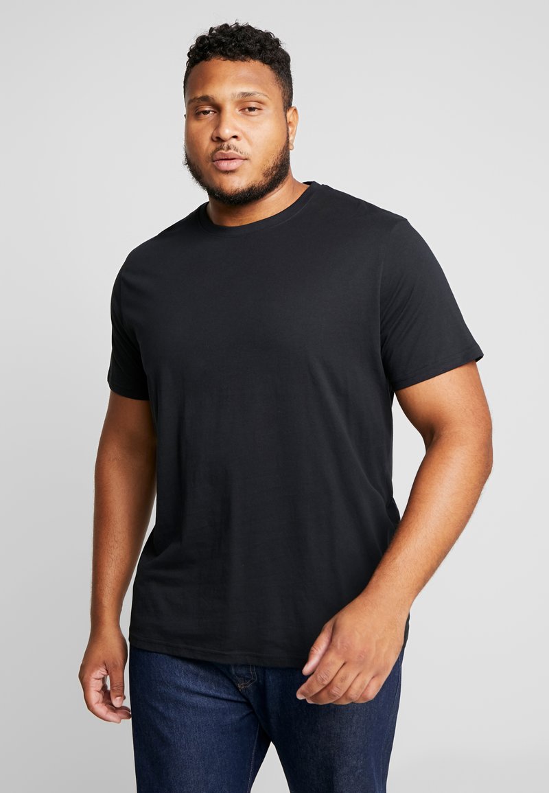 Solid ROCK - Basic T-shirt - black - Zalando.co.uk