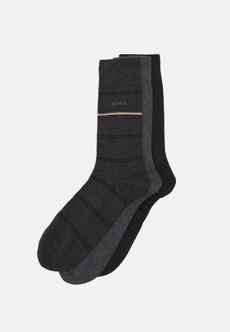 BOSS GIFT 3 PACK - Sokker - charcoal/antrasitt - Zalando.no