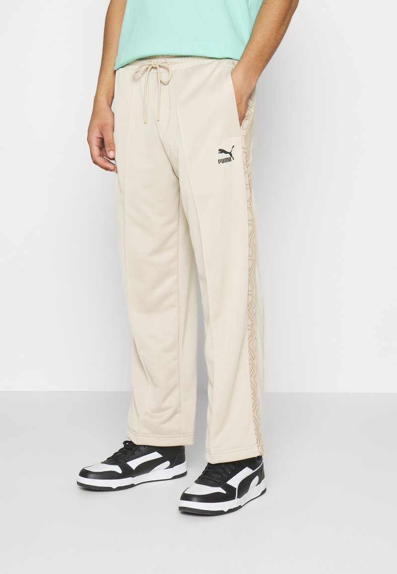 Puma TREND 7ETTER TRACK PANTS - Tepláky - granola/béžová - Zalando.sk