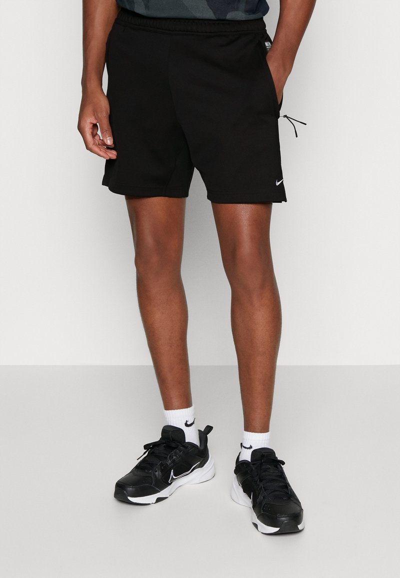 Nike Performance AXIS SHORT - Sports shorts - black/white/black ...