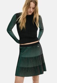 Desigual A-line skirt - blue - Zalando
