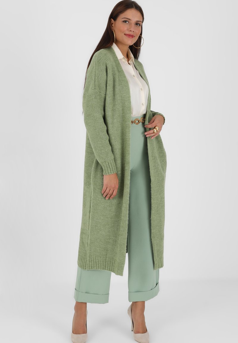Modanisa REFKA - Cardigan - green - Zalando.ie