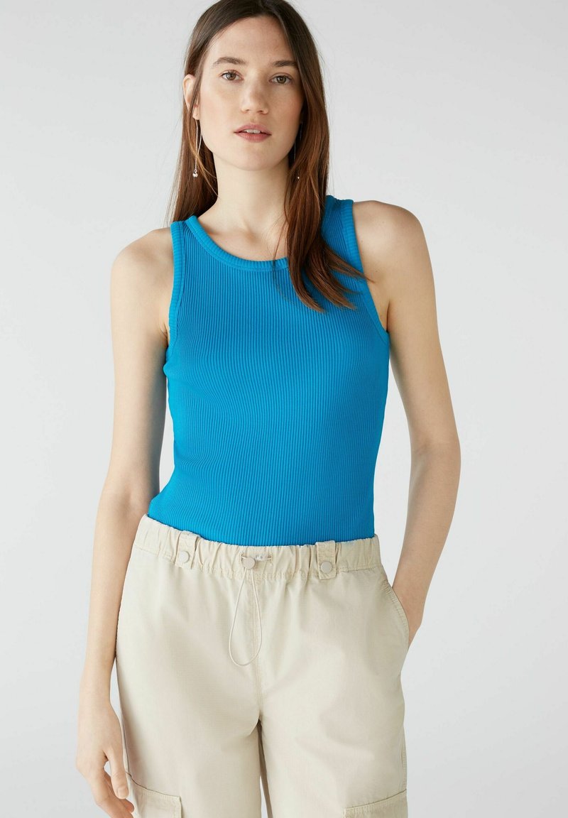 Oui Top - blue jewel/blau - Zalando.at