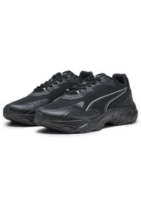 Puma INJECTOR - Sneaker low - black silver/schwarz - Zalando.at
