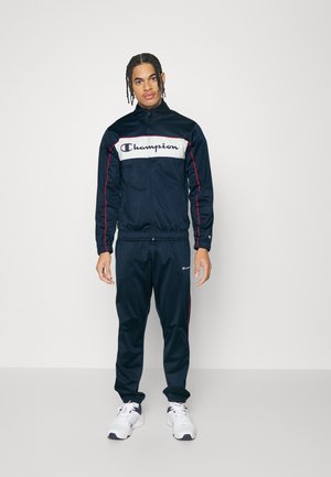 Champion NEW YORK YANKEES TRACKSUIT - Trainingsanzug - grey/dark blue ...