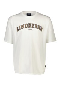 Lindbergh LOGO - T-Shirt print - off white/offwhite - Zalando.at