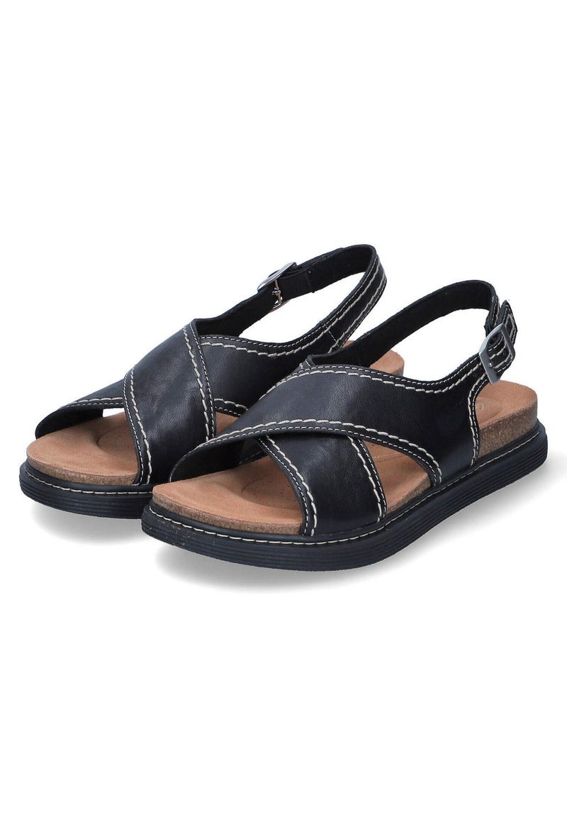 Clarks ARWELL SLING - Riemensandalette - schwarz - Zalando.de