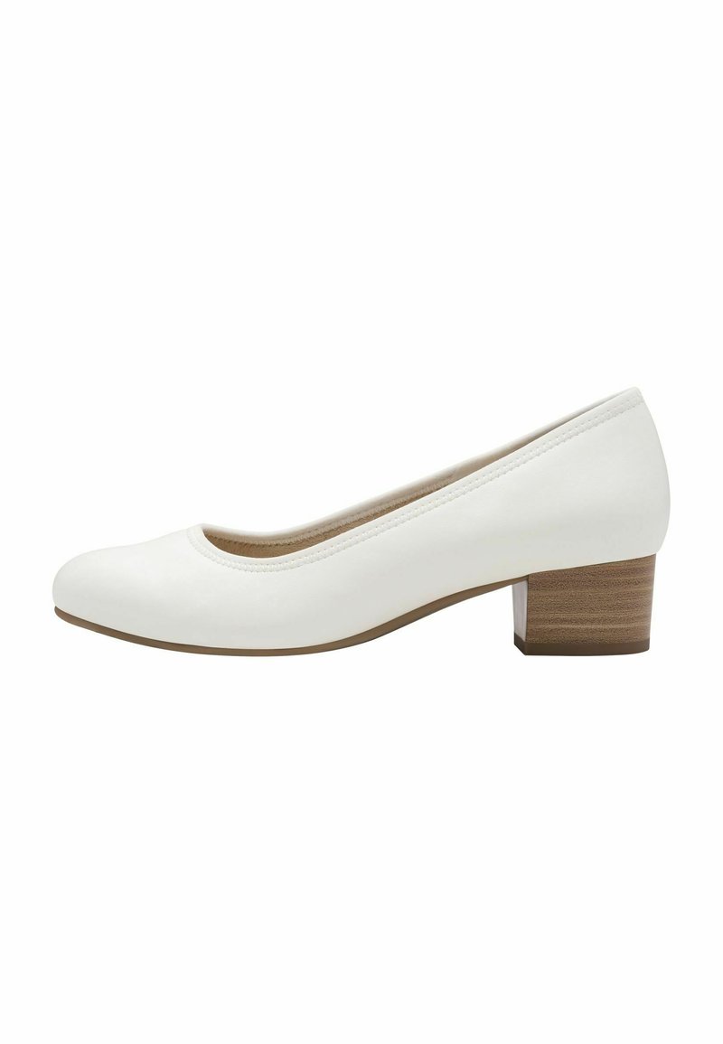 Jana Classic heels - white - Zalando.ie
