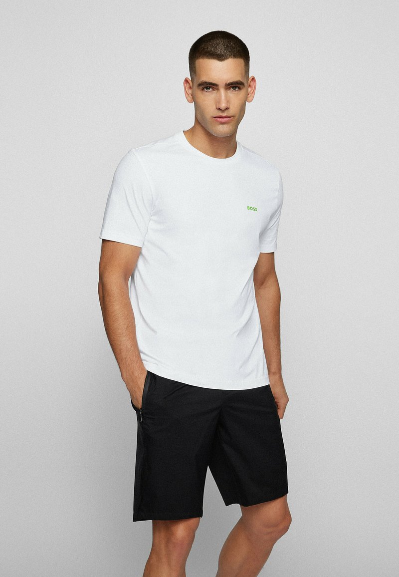 BOSS TEE - T-shirt basic/biały - Zalando.pl