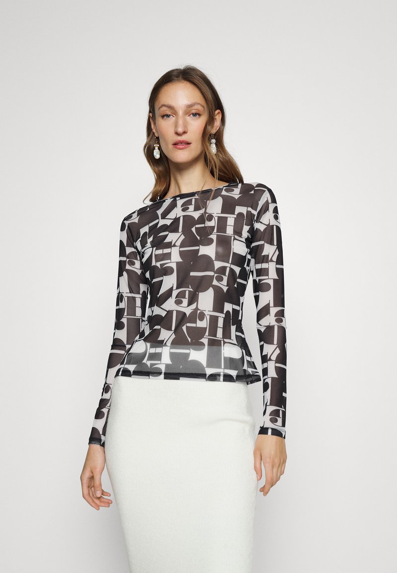 HUGO Camiseta de manga larga - open miscellaneous/azul marino - Zalando.es