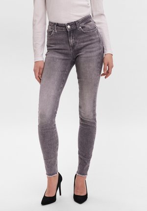 Pieces Jean droit - medium blue denim/denim bleu - ZALANDO.FR
