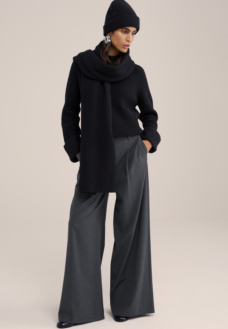 WE Fashion WE STUDIO - Sjaal - black/zwart - Zalando.nl