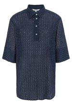 Soft Rebels SRBRINLEY LONG - Blouse - total eclipse/bleu marine - ZALANDO.FR