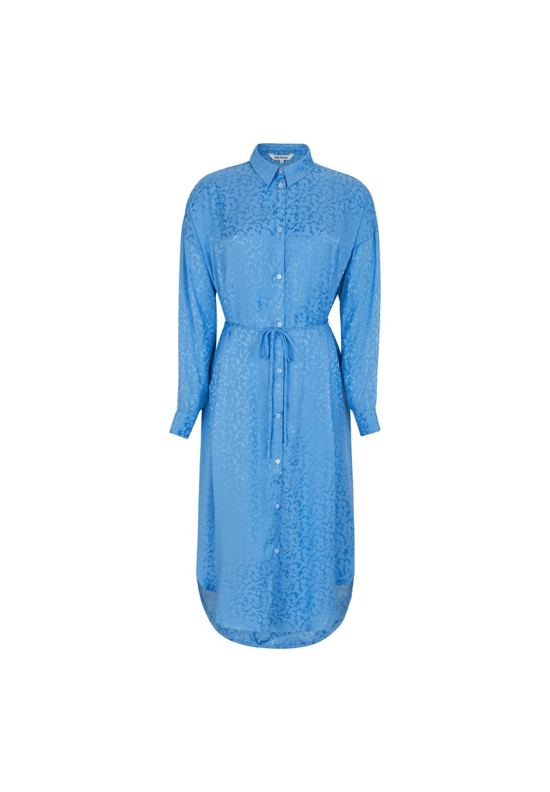 Soft Rebels SRCOLLINS FREEDOM MIDI - Shirt dress - azure blue/light ...