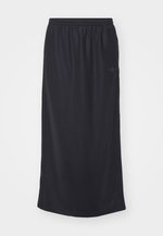 adidas Originals FIREBIRD ZIP-UP MAXI - Maxi skirt - black - Zalando.co.uk