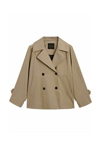 Massimo Dutti BLEND WITH TABS - Blazer - camel - Zalando.dk