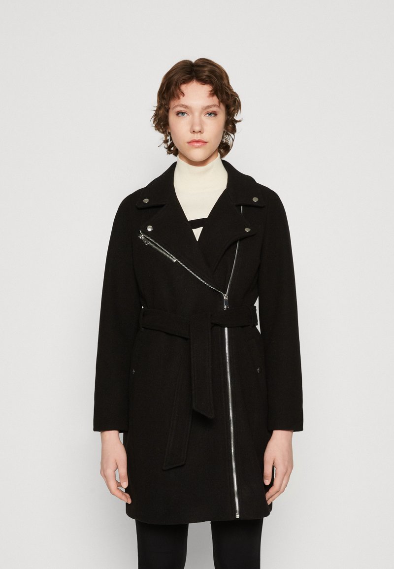 Vero Moda VMPOP BIKER COAT - Korte frakker - black/sort - Zalando.dk
