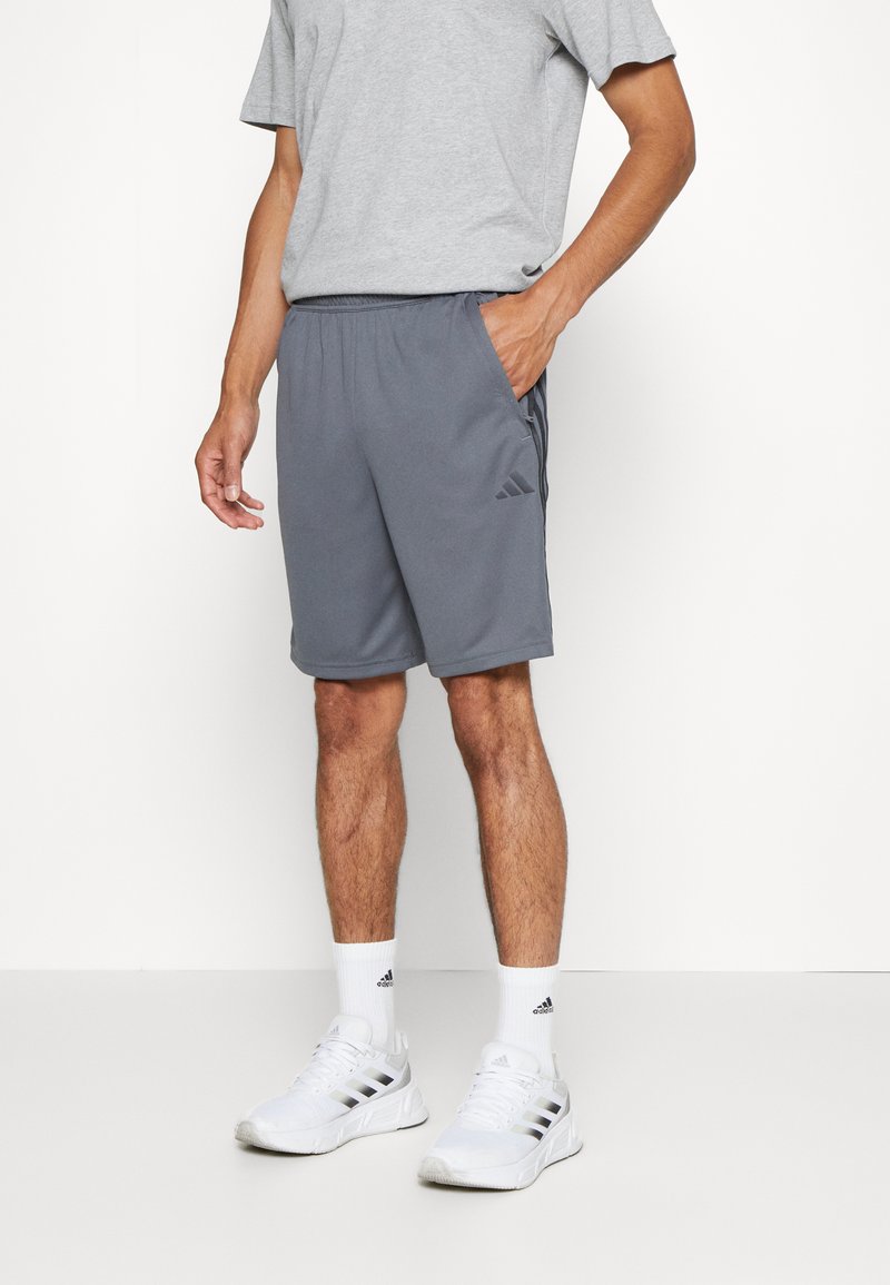 adidas Performance Sports shorts - grey five/black/grey - Zalando.ie