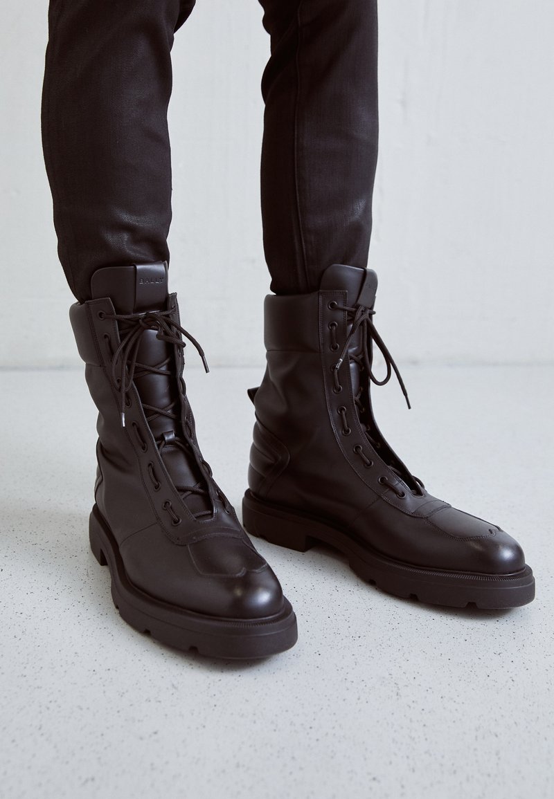 Bally ZENDI - Lace-up boots - black - Zalando.ie