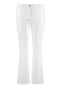 Samoon Jean flare - white/blanc - ZALANDO.FR