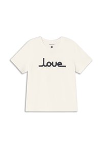 Thinking Mu IDA - Camiseta estampada - off white/crema - Zalando.es