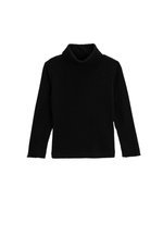 Koton BASIC TURTLE NECK SOFT TEXTURED - Strickpullover - black/schwarz - Zalando.de