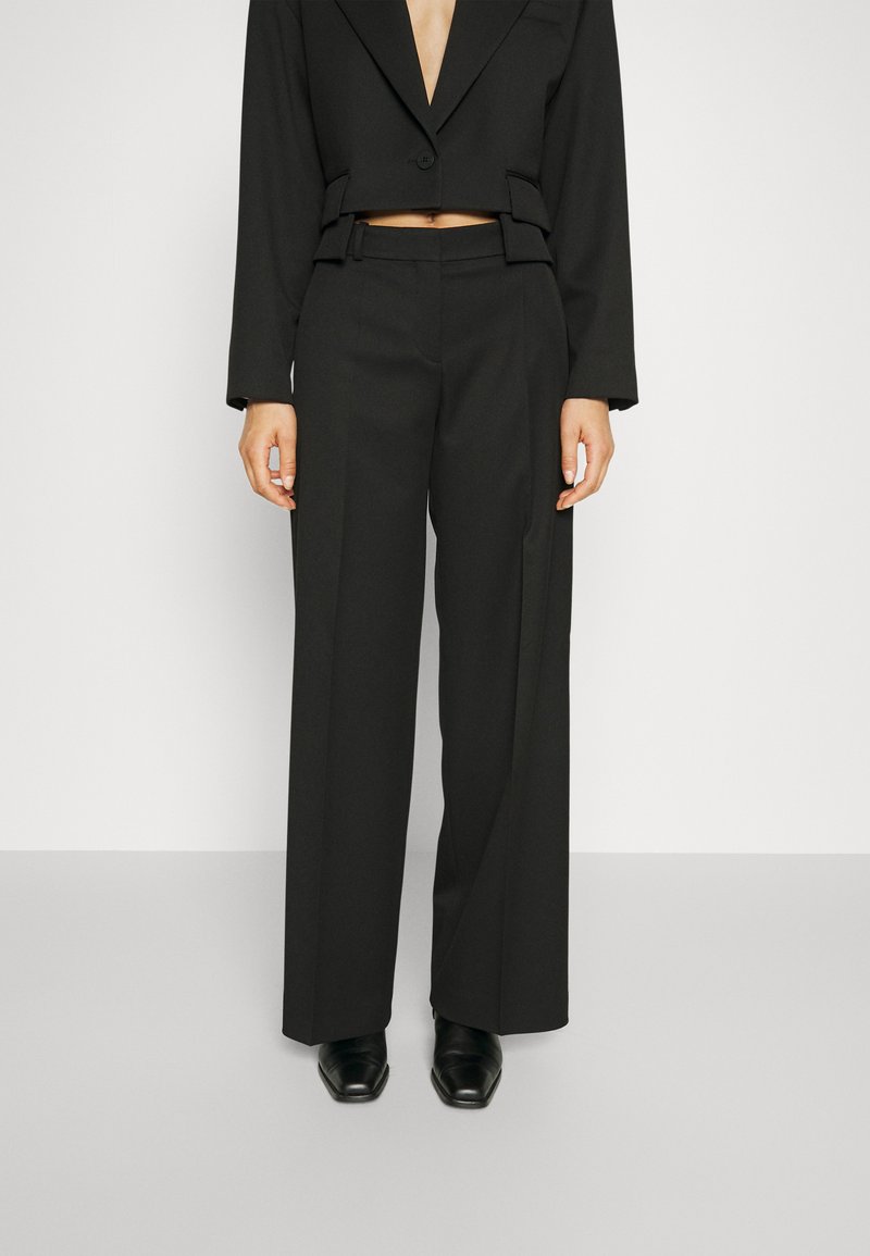 HUGO HOAKA - Trousers - black - Zalando.ie