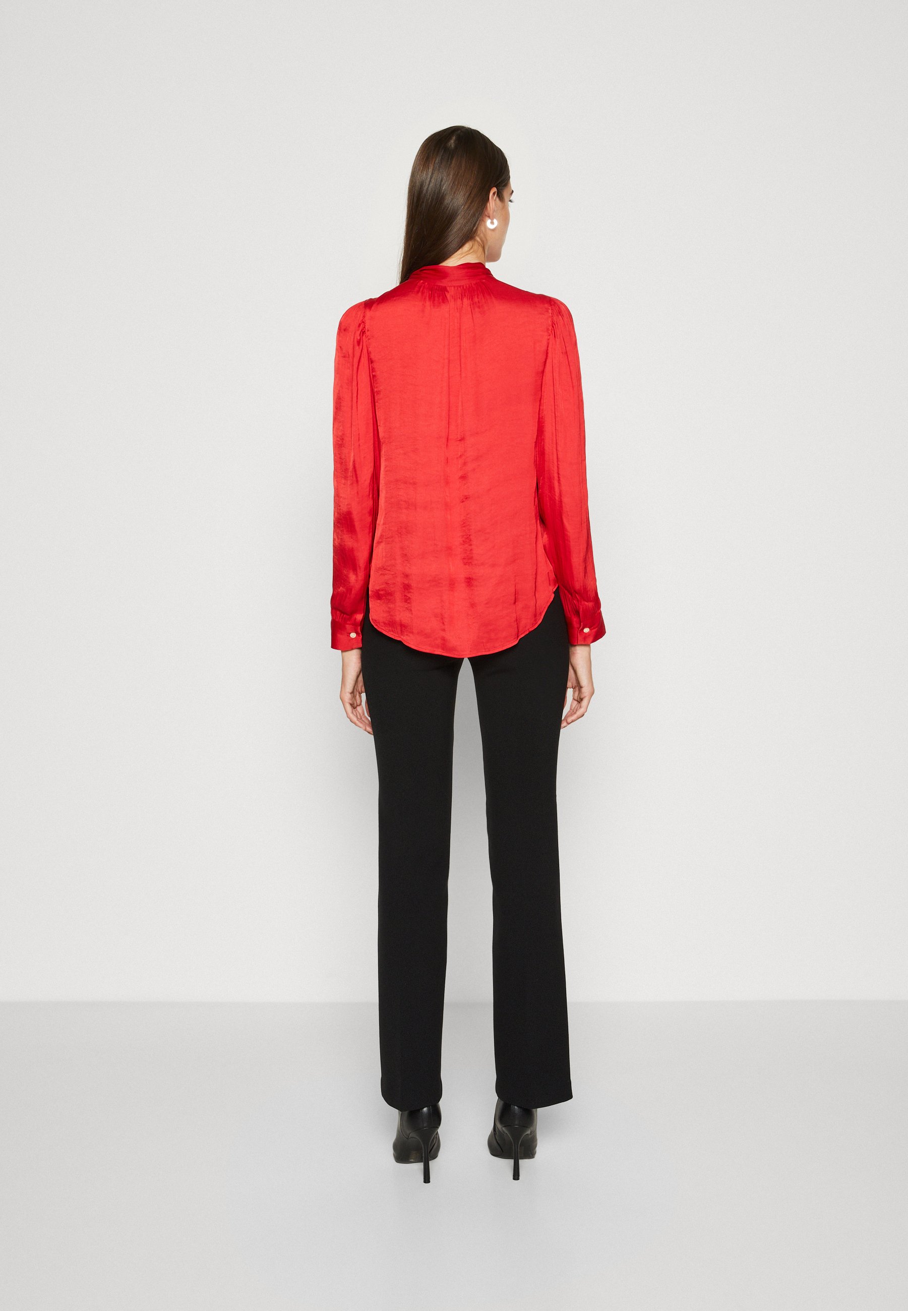 GAP TIE NECK Blouse modern red red Zalando.ie