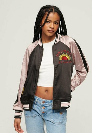 Neon & Nylon NEOCOLEEN JACKET - Chaquetas bomber - brown/marrón ...