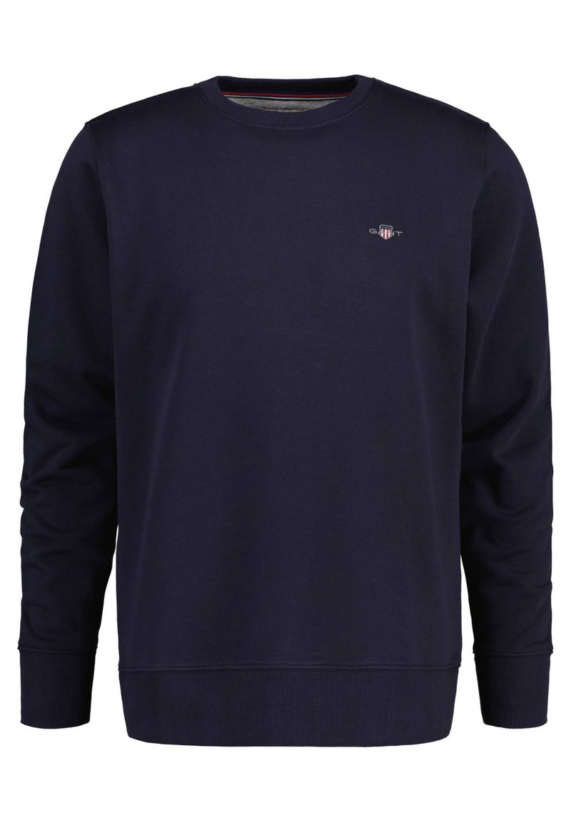 GANT SHIELD C NECK - Sweatshirt - evening blue/dunkelblau - Zalando.de