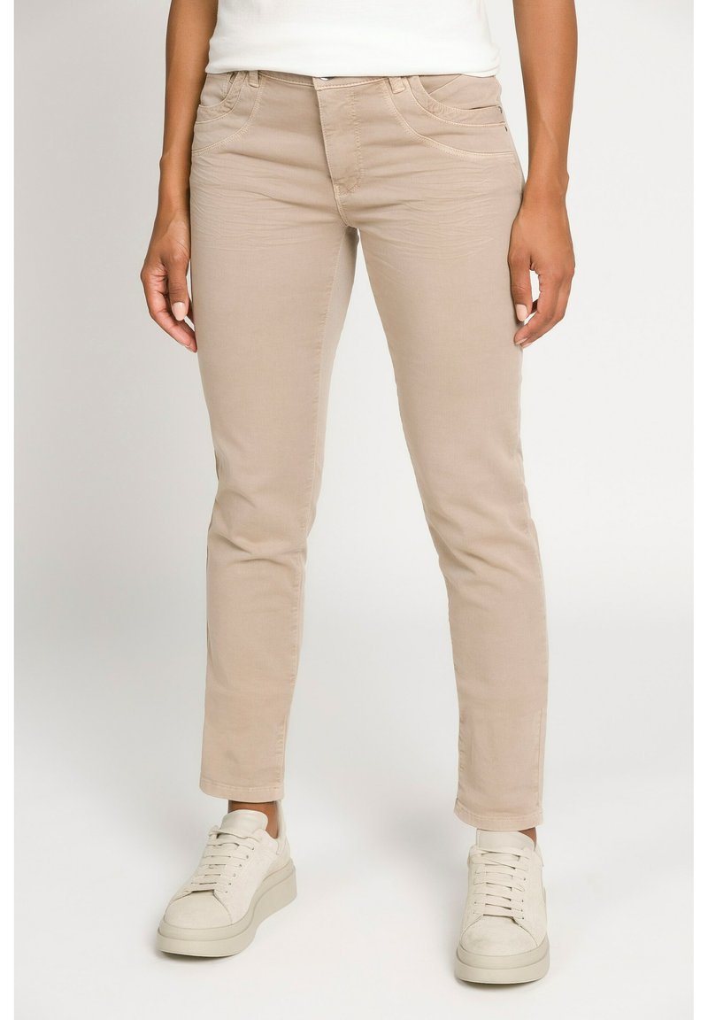 GINA LAURA Jeans Slim Fit - sand/beige - Zalando.de