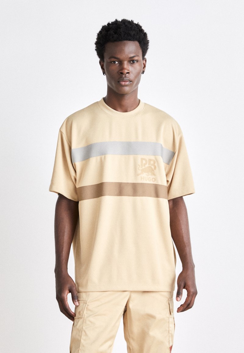 HUGO DRACE - Trükipildiga T-särk - light beige/beež - Zalando.ee