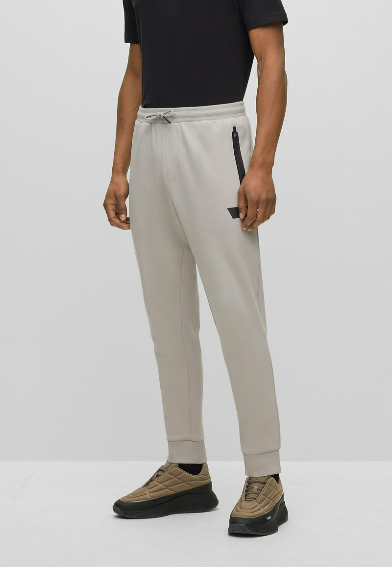 BOSS HADIKO - Tracksuit bottoms - open grey three/grey - Zalando.co.uk