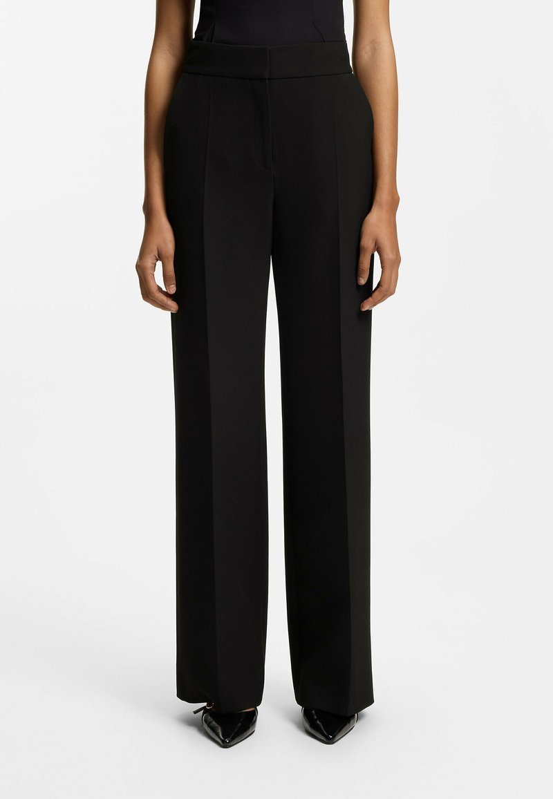 HUGO HASEMONI - Stoffhose - black one/schwarz - Zalando.ch